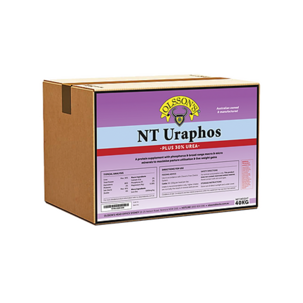 Olssons NT Uraphos Blocks 30% Urea 40kg - Clermont Agencies